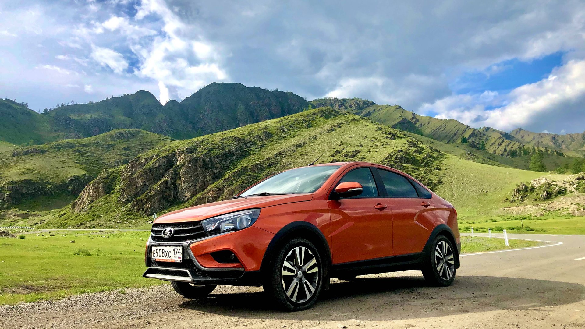 Поездка по Горному Алтаю #6 Дорога Чике -Таман до Акташ (Великий Чуйский Тракт)