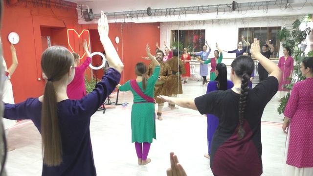 Ай Гири Нандини | Катхак Хореография | Стилизация | Мастер-класс 1 | Гуру Ашвани Нигам