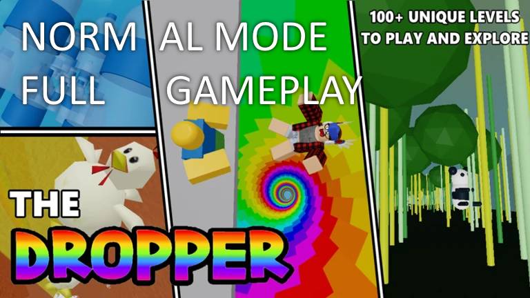 Full The Dropper Gameplay (Normal mode, no comments)