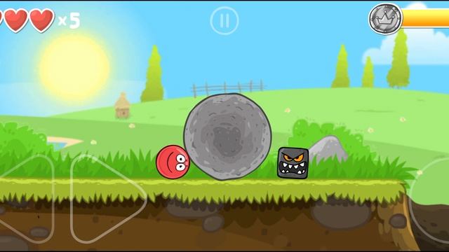 прохождение красный шарик 1часть