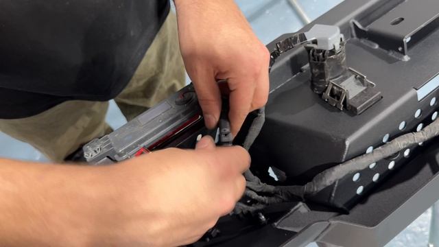 Установка заднего силового бампера BMS PRO-Line для Додж РАМ 1500 2024-2025