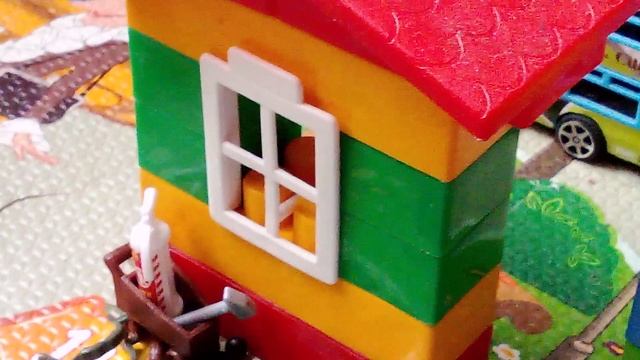 Макет посёлка Калинин. Штрафстоянка, куст, садово-огородный магазин.