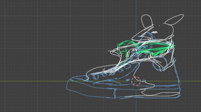 1 день деланья коржа - 2 версия