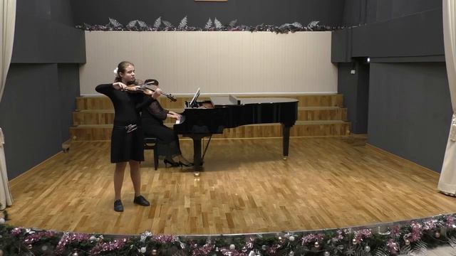 Произведение на скрипке от Марии Пеховой