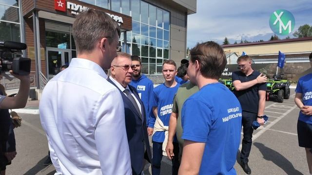 Из Югры в зону СВО отправили 12 квадроциклов с прицепами