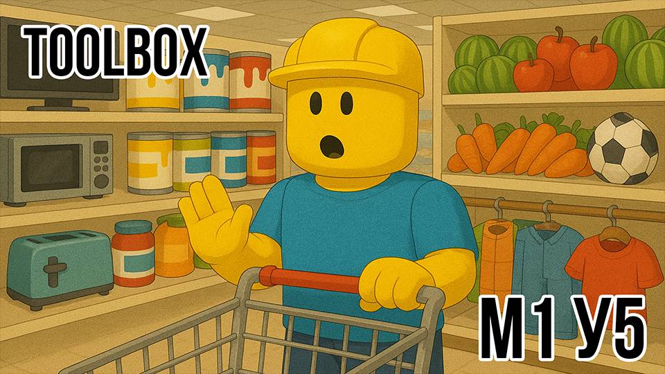 Roblox Studio. Модуль 1. Урок 5. Toolbox