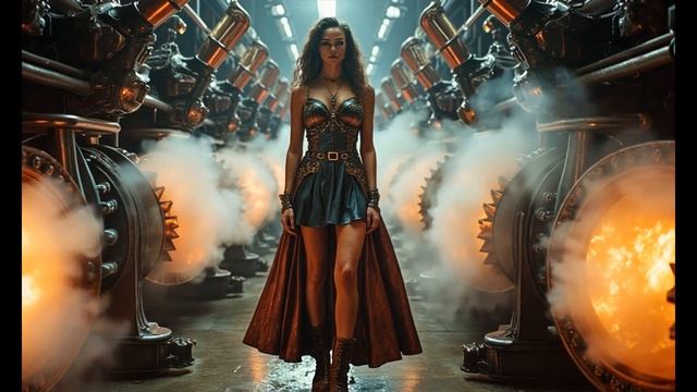 STEAMPUNK QUEENS _ Victorian Fashion Meets Mechanical Magic 🌟