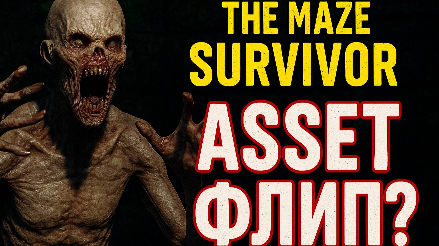 The Maze Survivor: The 9th Entrants - СДЕЛАЛИ ВЫЖИВАЧ ИЗ ГОТОВОГО АССЕТА? Первый взгляд