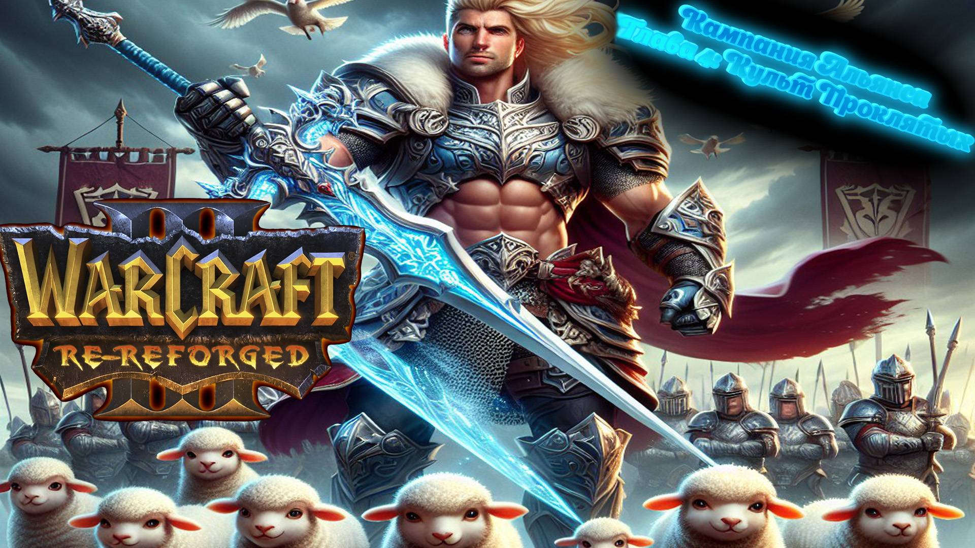 🔴 Warcraft III: Reforged — Кампания Альянса | Глава 4: Культ Проклятых | LIVE