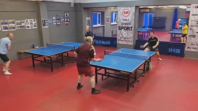 #08 Закзун В. (673) - Денисов А. (583) 01.07 ЧЕРРИ-турнир настольный теннис Санкт-Петербург