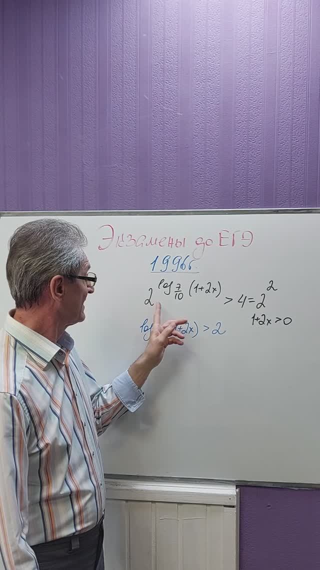 43. Показательное неравенство  с логарифмом #shorts  #егэматематика  #логарифм #геометрияпросто