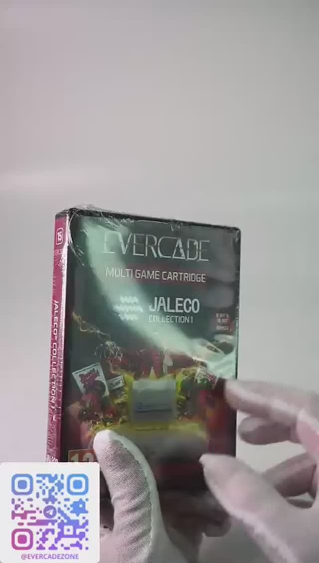 Распаковка картриджа для Evercade — Jaleco Collection 1! 🔥