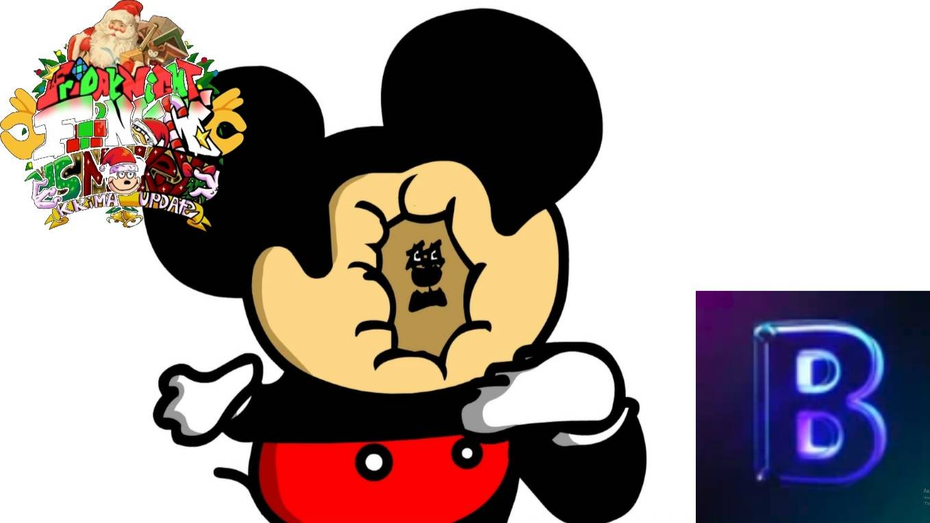 Мемный Микки Маус // FNF V.S. Mokey