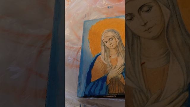 реставрация иконы пресвятой Богородицы умиление