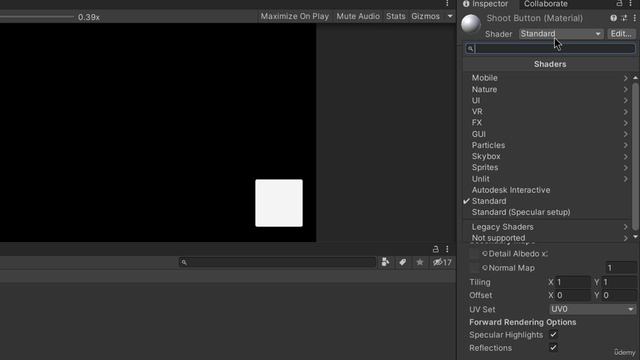 5 -AR Shooter Part 5 - Creating the UI of the AR Game