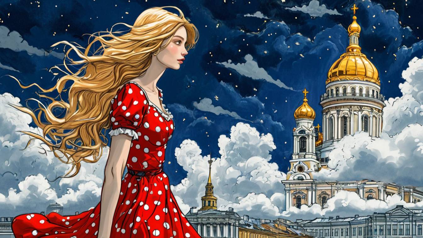 Белые ночи. Песня на стихи Алисы Чин #гусли