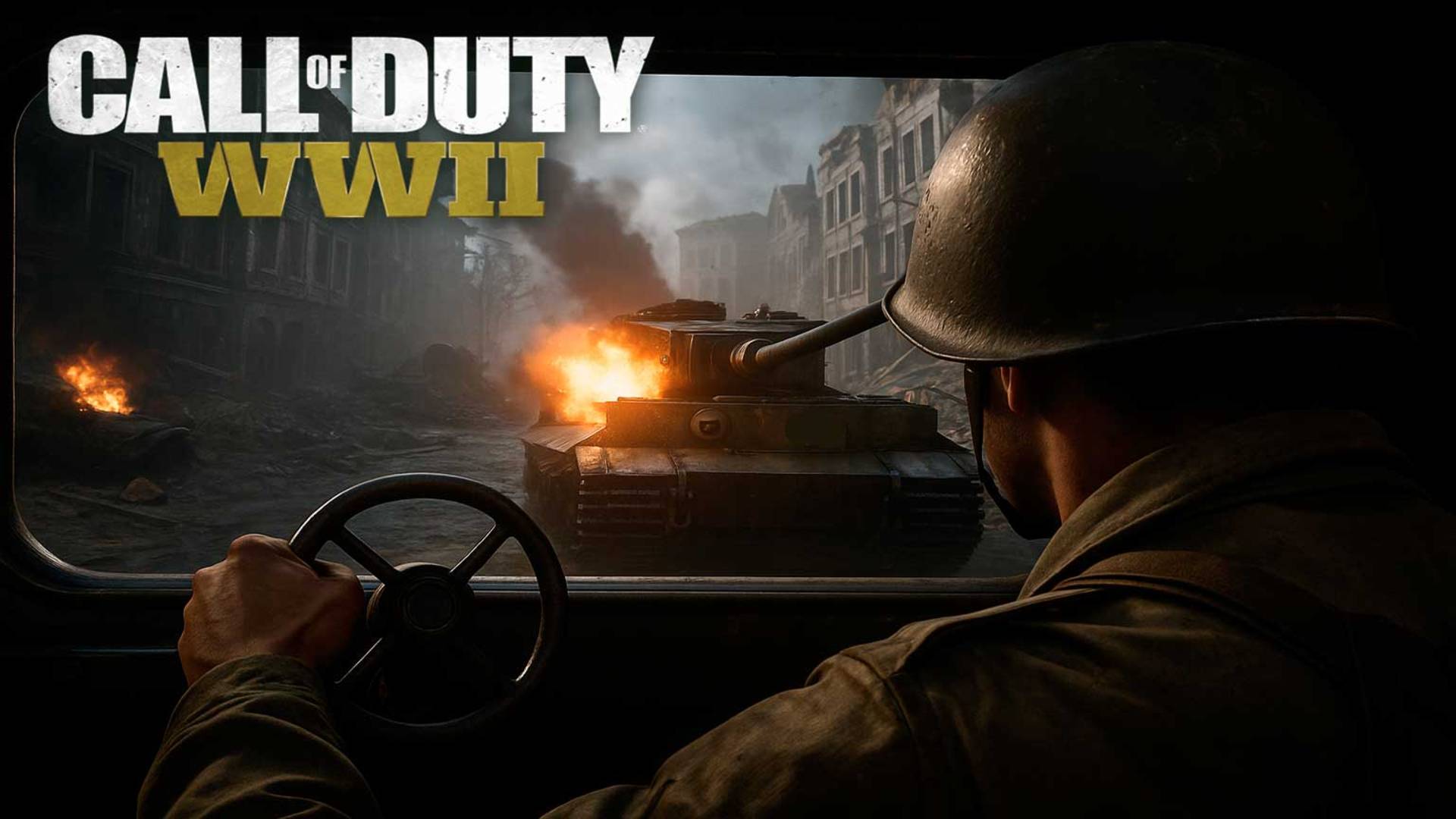 🎮 Call of Duty: WWII — жаркие уличные сражения + танковая миссия!