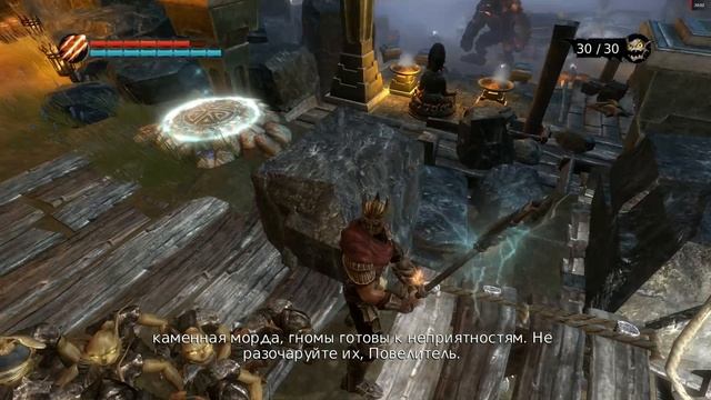 Overlord #14 Прохождение Статуя Матери Богини-Убийство Голема