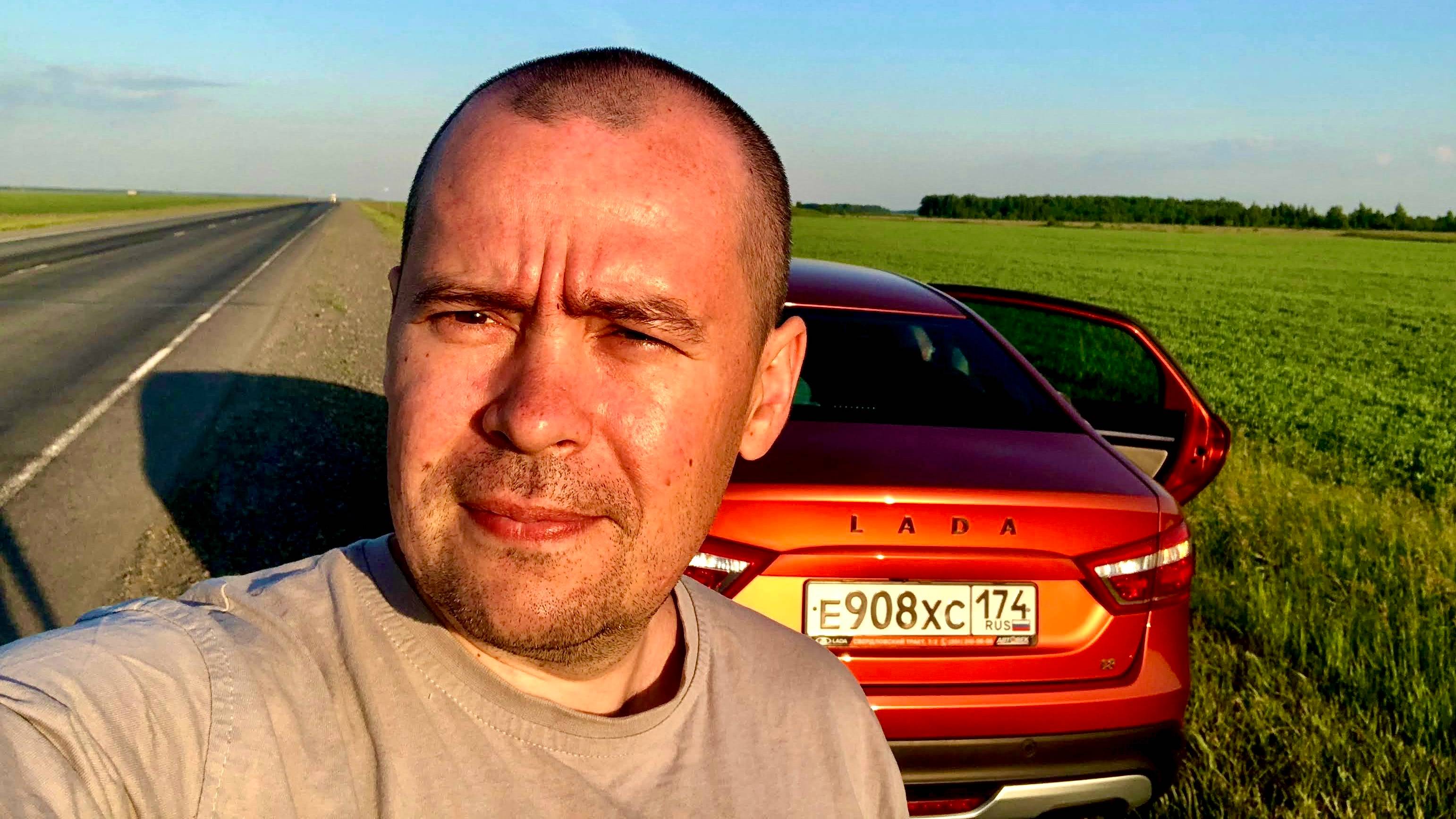 Поездка в Горный Алтай #2. Дорога Заводоуковск - Омск. Наслаждаемся пустой дорогой и природой!