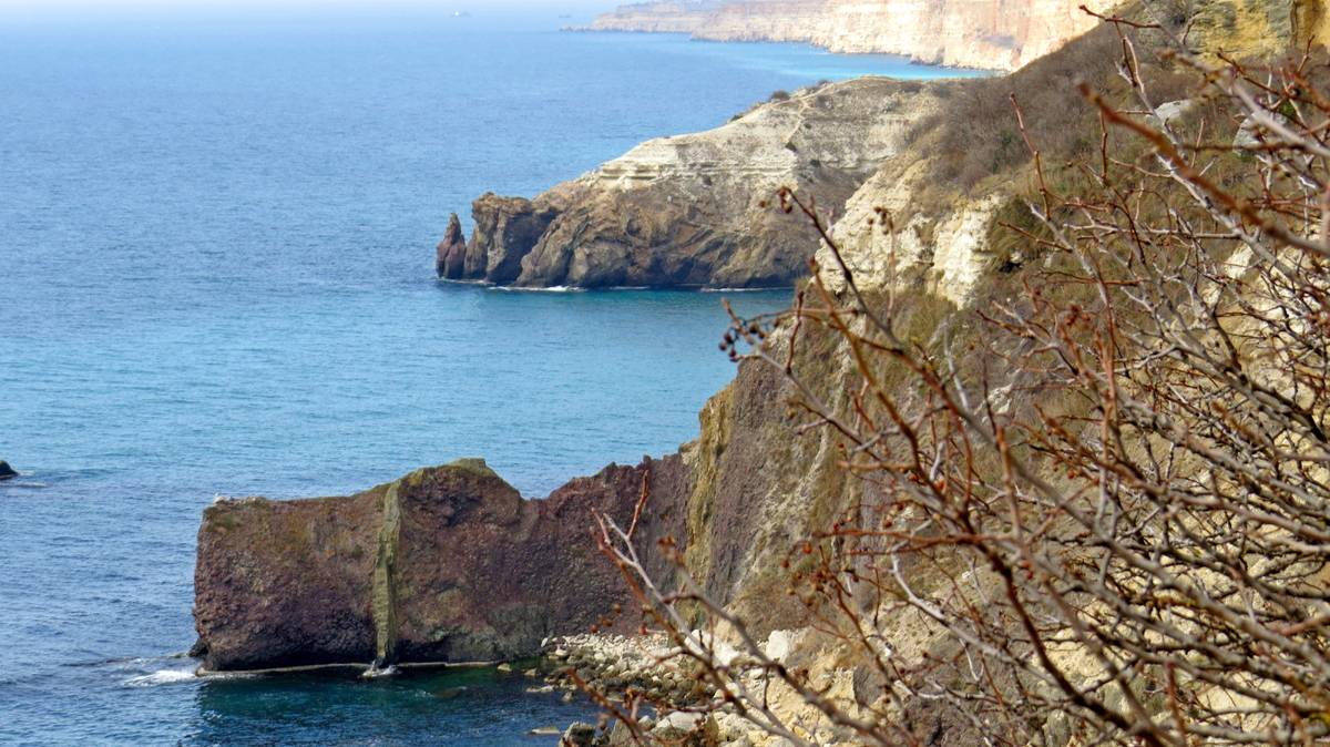 На мысе Лермонтова. Севастополь.