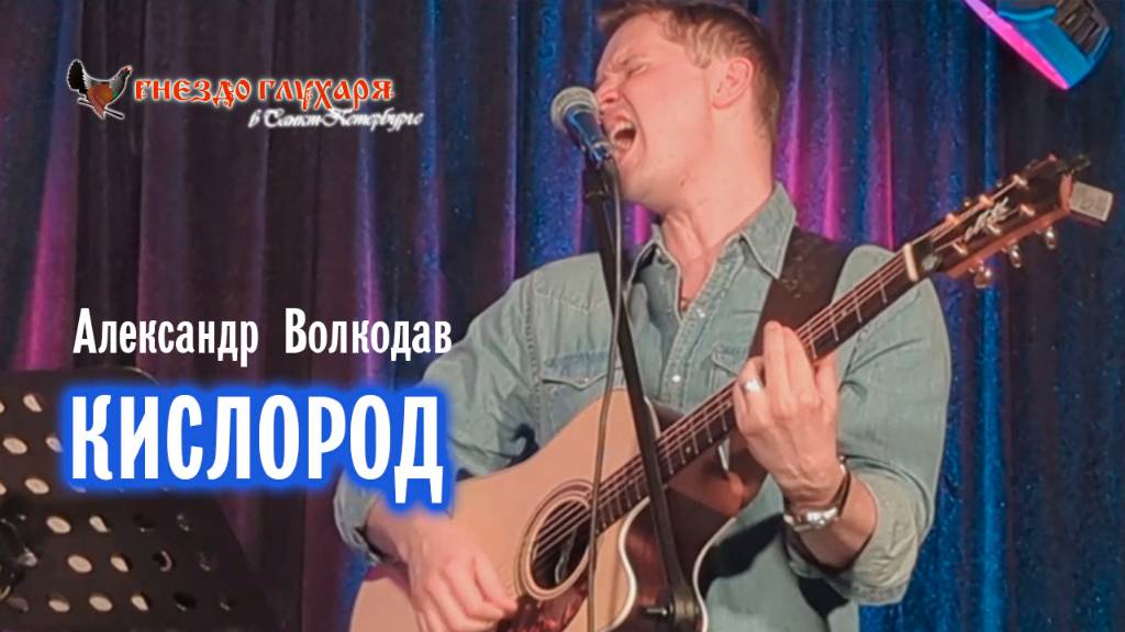 "КИСЛОРОД" Александр Волкодав - "Гнездо глухаря" Питер 28.06.2025