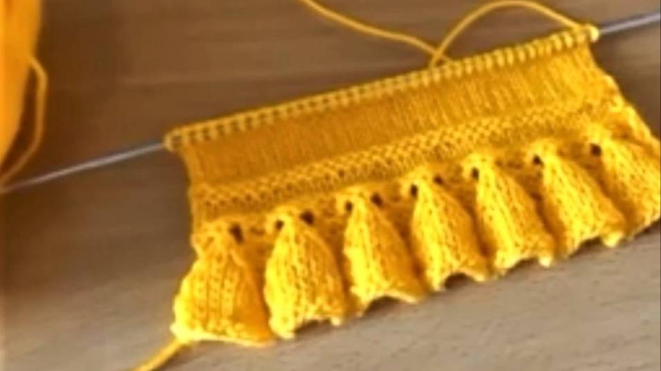 Оригинальный узор Колокольчики