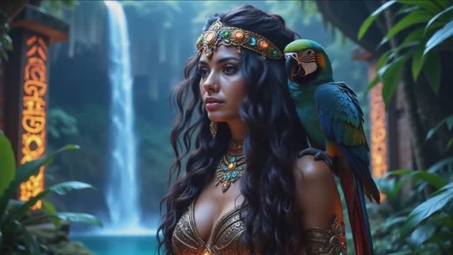 Душа Амазонки, нежная музыка и изумительная атмосфера джунглей для расслабления и отдыха