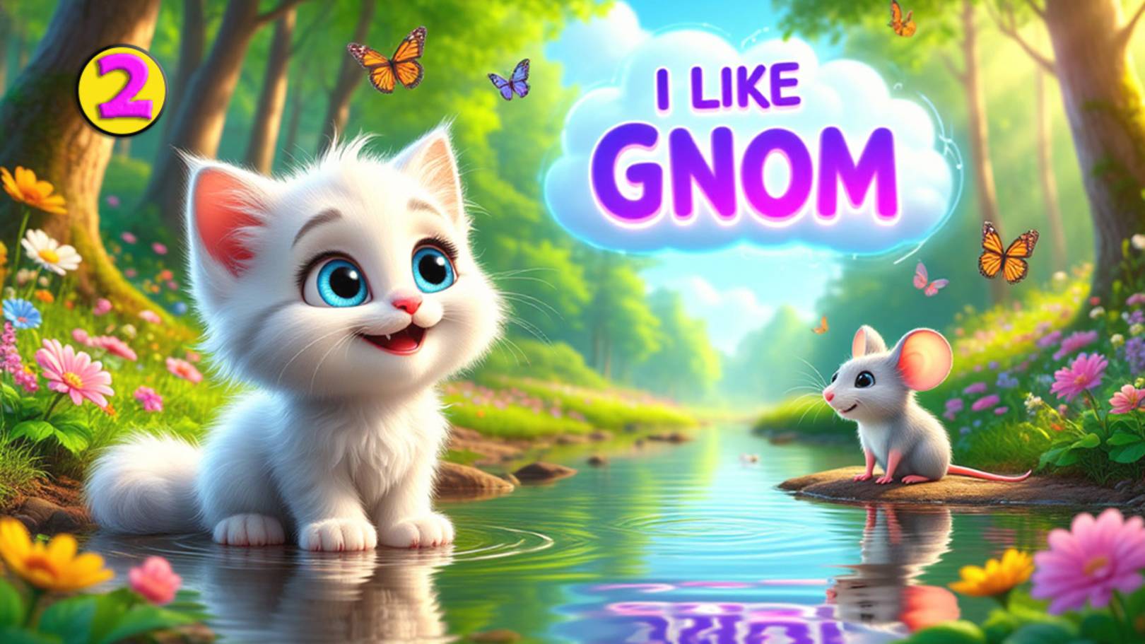 Котенок Мур: "Игра с Мышонком"