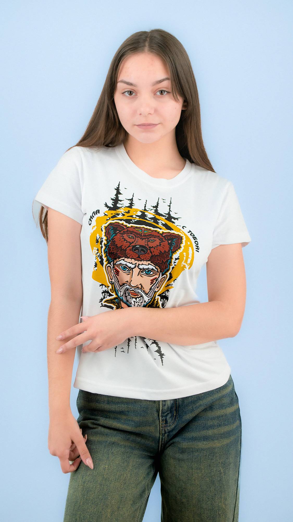 Футболка лайт двусторонняя приталенная МИСТЕР МЕДВЕДЬ