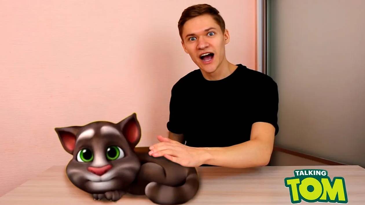 Мой говорящий Кот Том в Реальной Жизни - Новая Часть Talking Tom