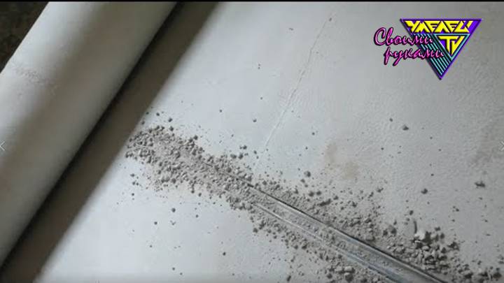 Исправление дефектов наливного пола🔧
