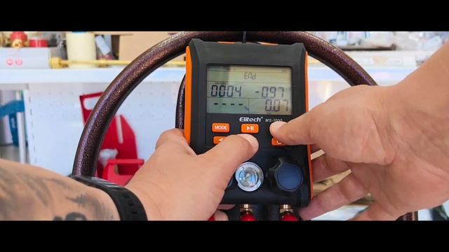 Обзор цифрового манометрического коллектора Elitech MS-1000