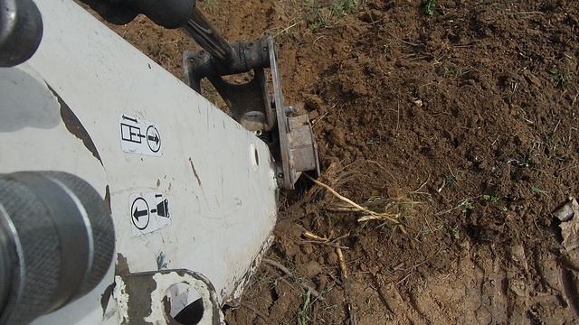 Задний ковш, вид со стрелы