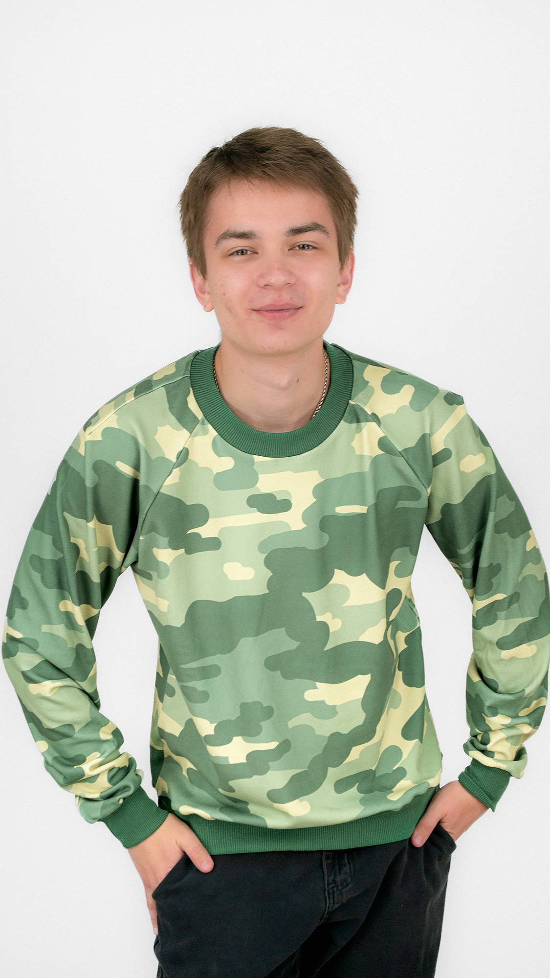 Свитшот КАМУФЛЯЖ (трава)