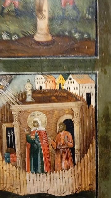 Великомученица Параскева с житием. Углич. XVIII век.