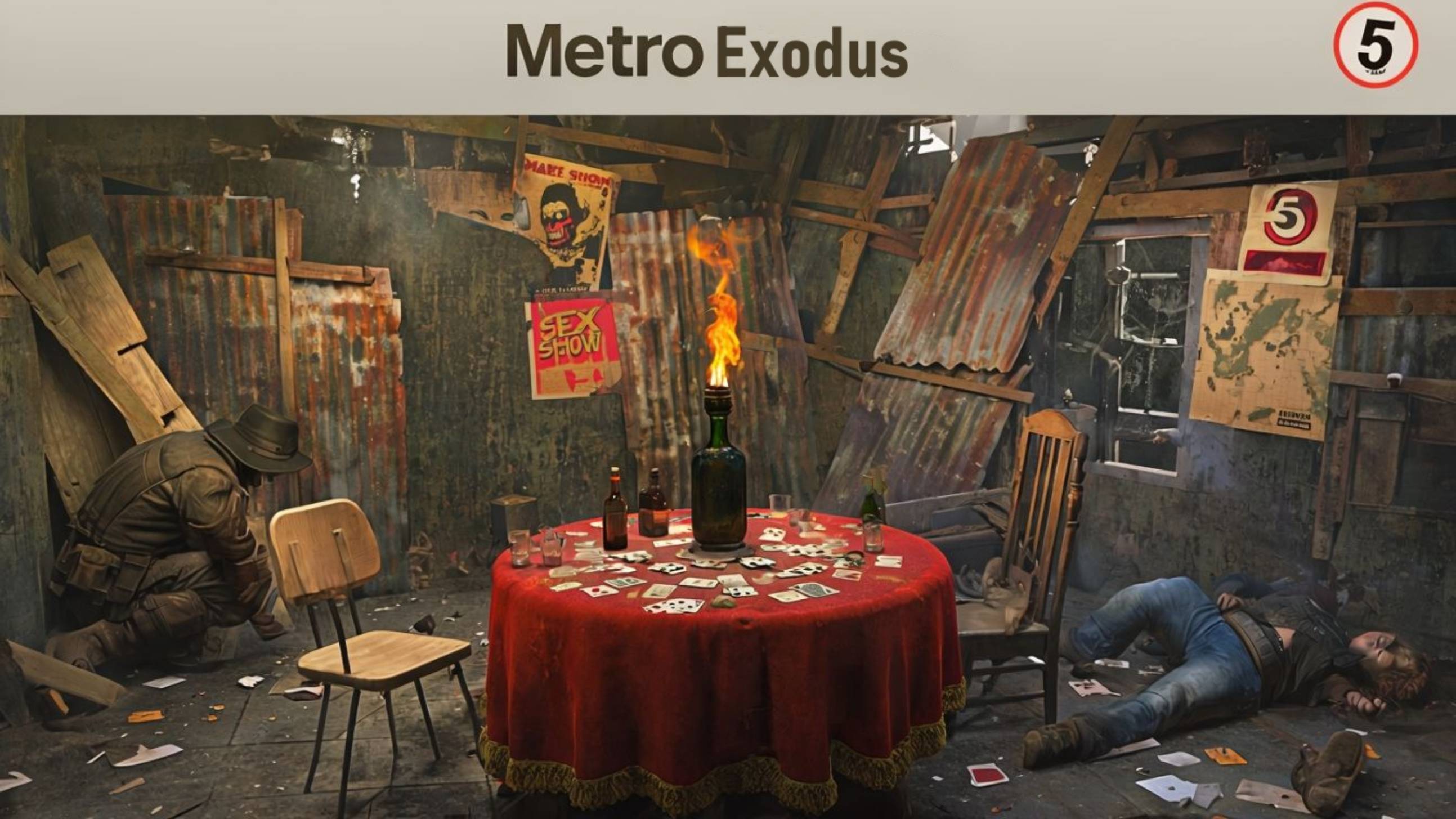Metro Exodus №15 Режим "Игросериал"4k 60к/с - Карточный притон. #metro #metroexodus