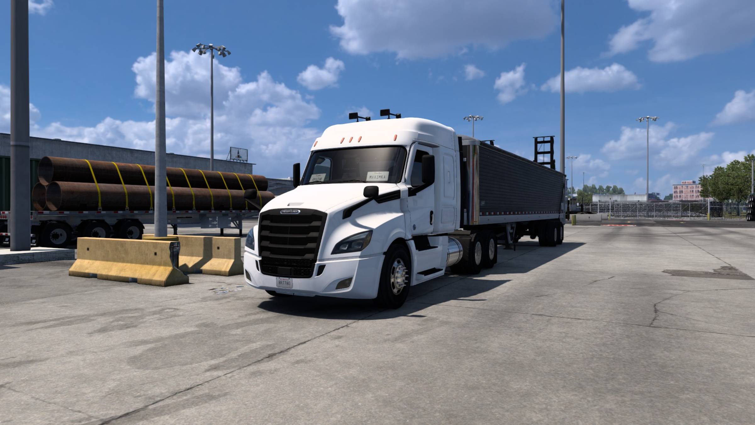 АТС стрим / American Truck Simulator / зерновоз / 2025-07-04