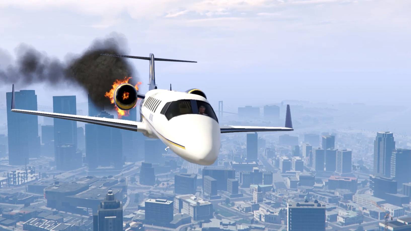 GTA 5 Enhanced #14 - Свободное падение