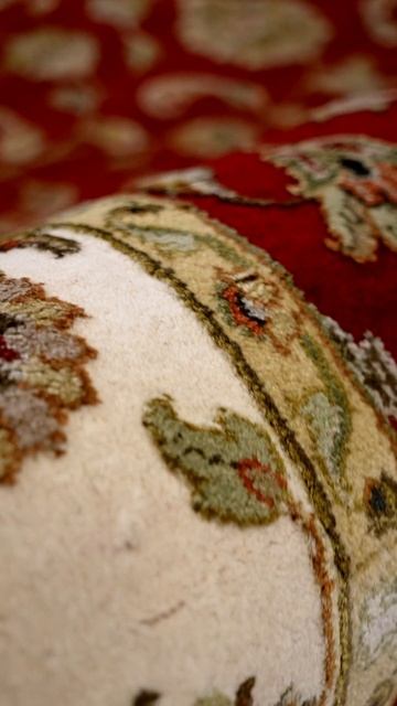 Элитный ковер ручной работы Kashan gold 10 10 MI 1032 Red Ivory