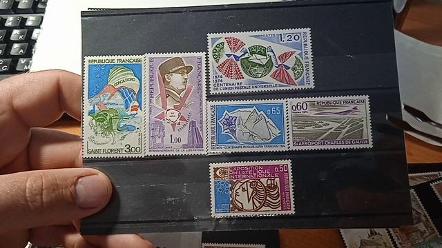 Смотрим годовые наботы 4 старн. Филателия марки хобби stamp philately hobby