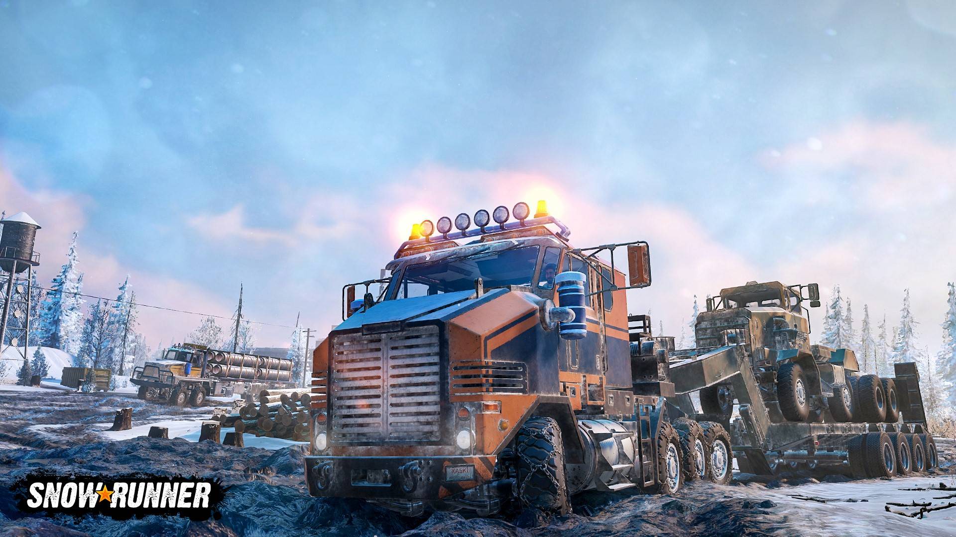 @SnowRunner. 2025г прохождение#52 регион Аляска#Контракт Грузопокалипсис#Северная Аляска бездорожье