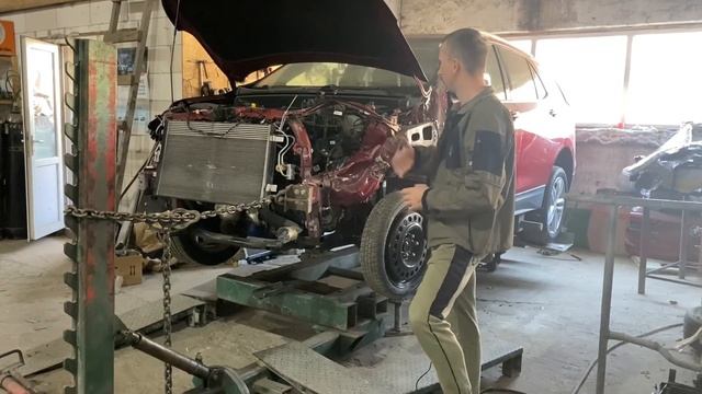 Шевроле Эквинокс CHEVROLET EQUINOX ️ Чем опасен удар в столб!