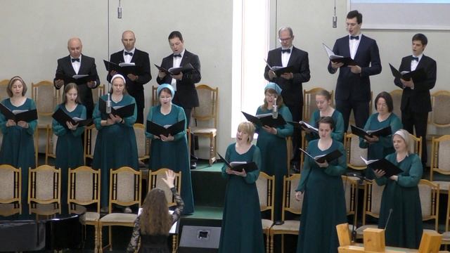 " Лейтесь, слёзы сокрушенья.."/Хор 2 МЦ ЕХБ/