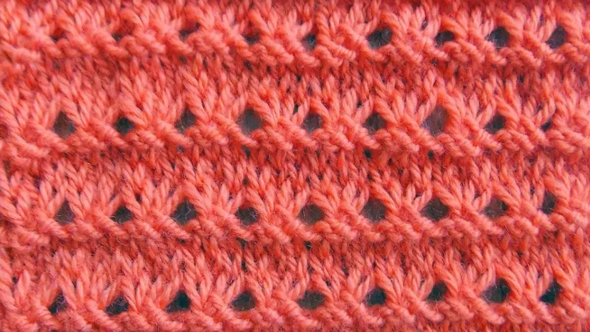 Рельефно-ажурный узор