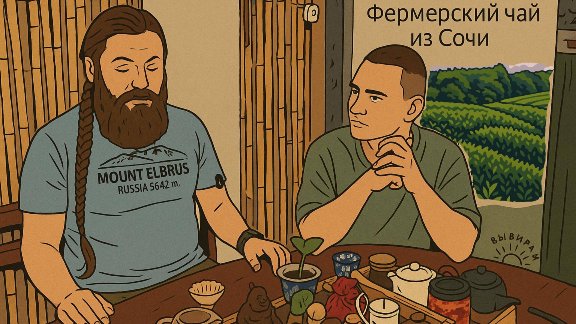 #знакомство с Егором Матчаком и Черноморским чаем | Фермерское объединение в Сочи