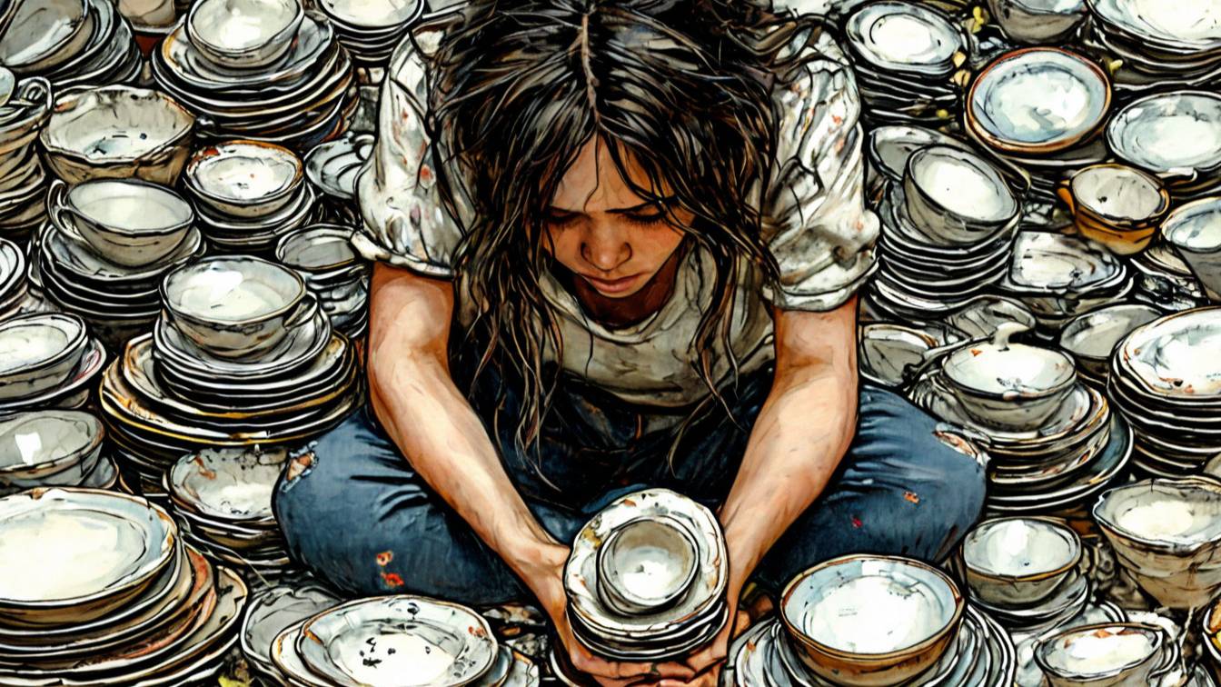 Битая посуда. Песня на стихи Алисы Чин