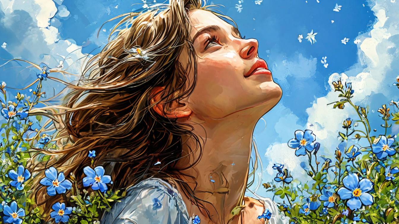 О незабудках. Песня на стихи Алисы Чин