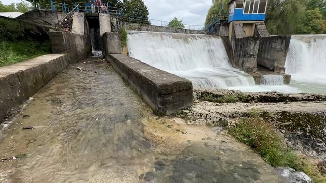 Каньон Мартвили Начало откуда начинается. Водопад. Грузия.