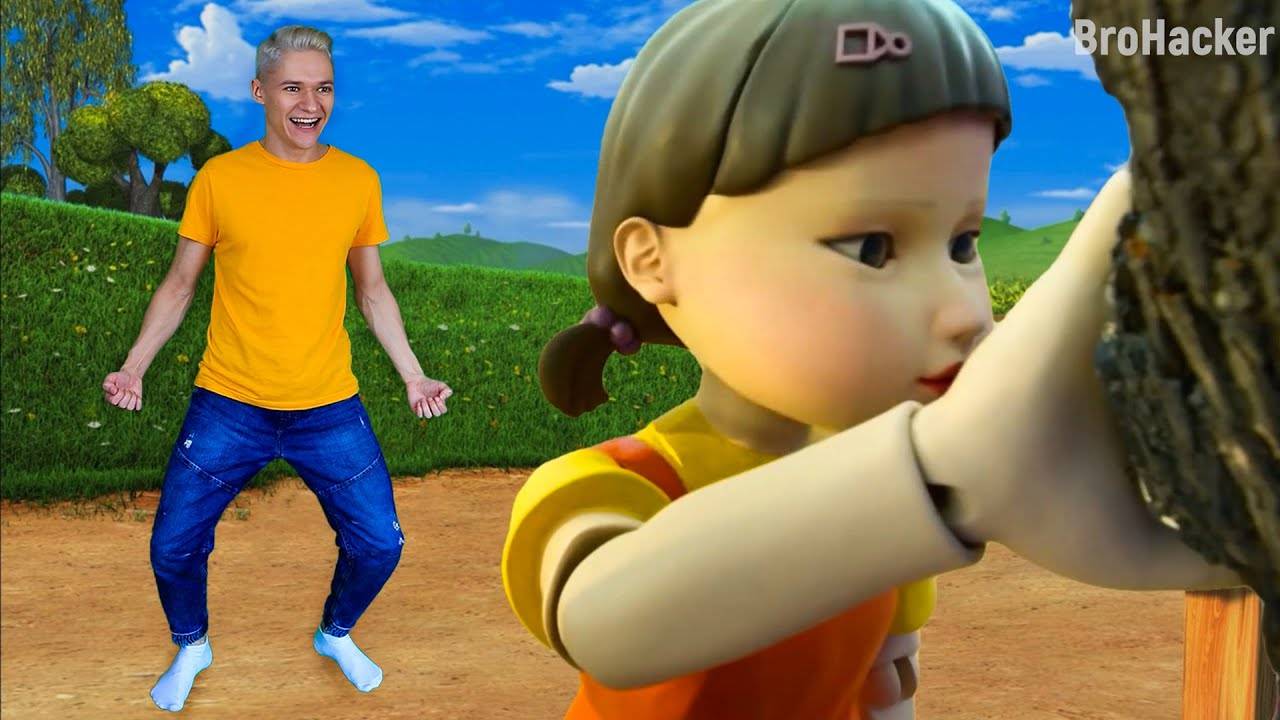 Я в Игре в Кальмара - Игра в Кальмара в Реальной Жизни