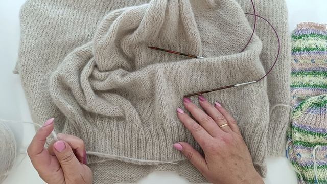 Вязание/свитер из альпаки/носки/ будет ли совместник